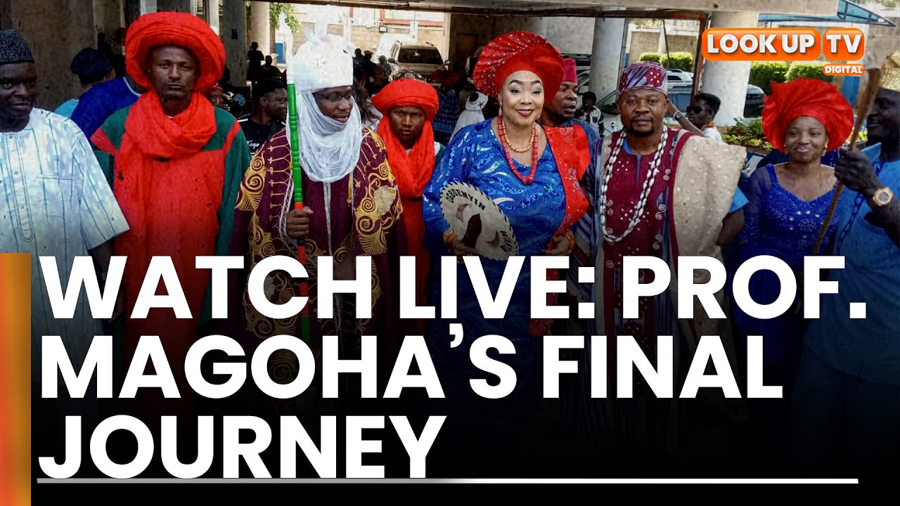 PROF. MAGOHA'S FAREWELL PROCESSION - YouTube