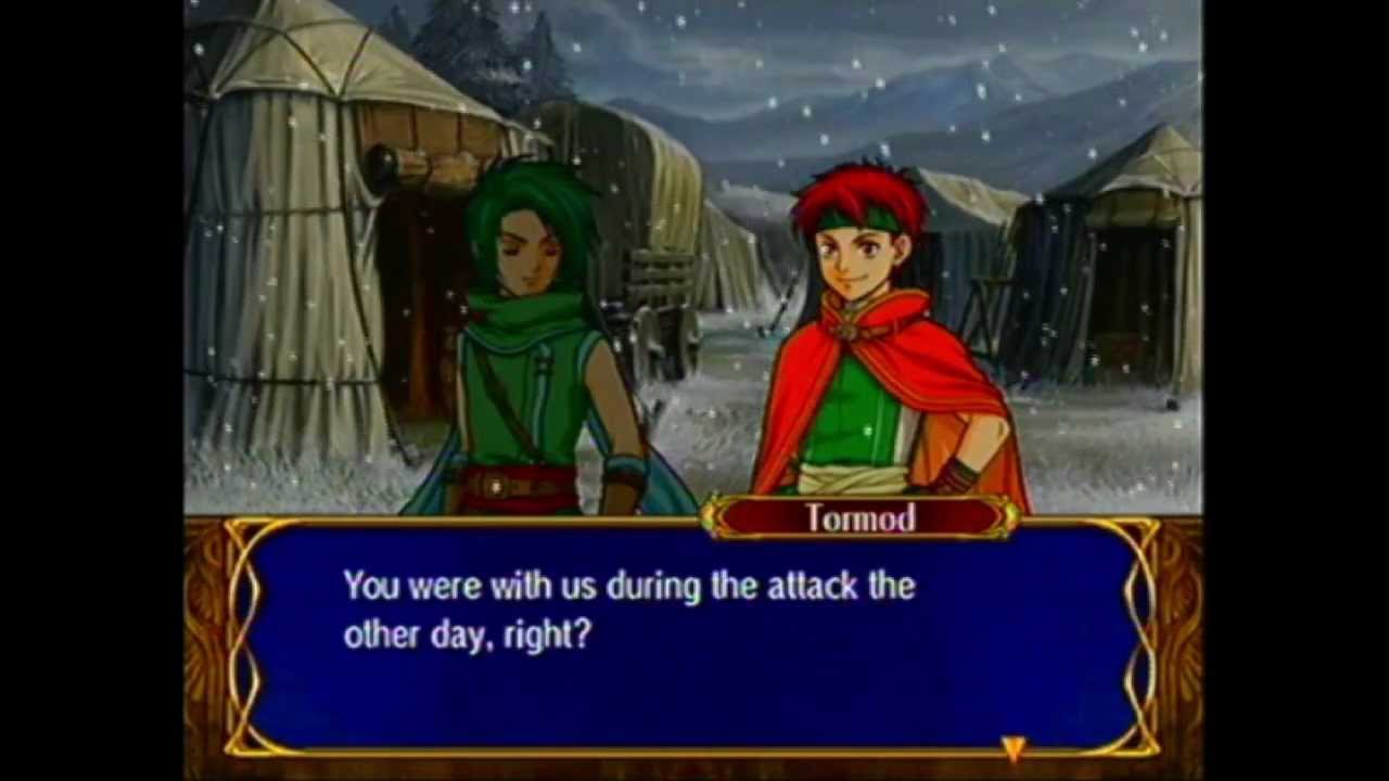 Fire Emblem: Path of Radiance - Support C: Sothe & Tormod - YouTube