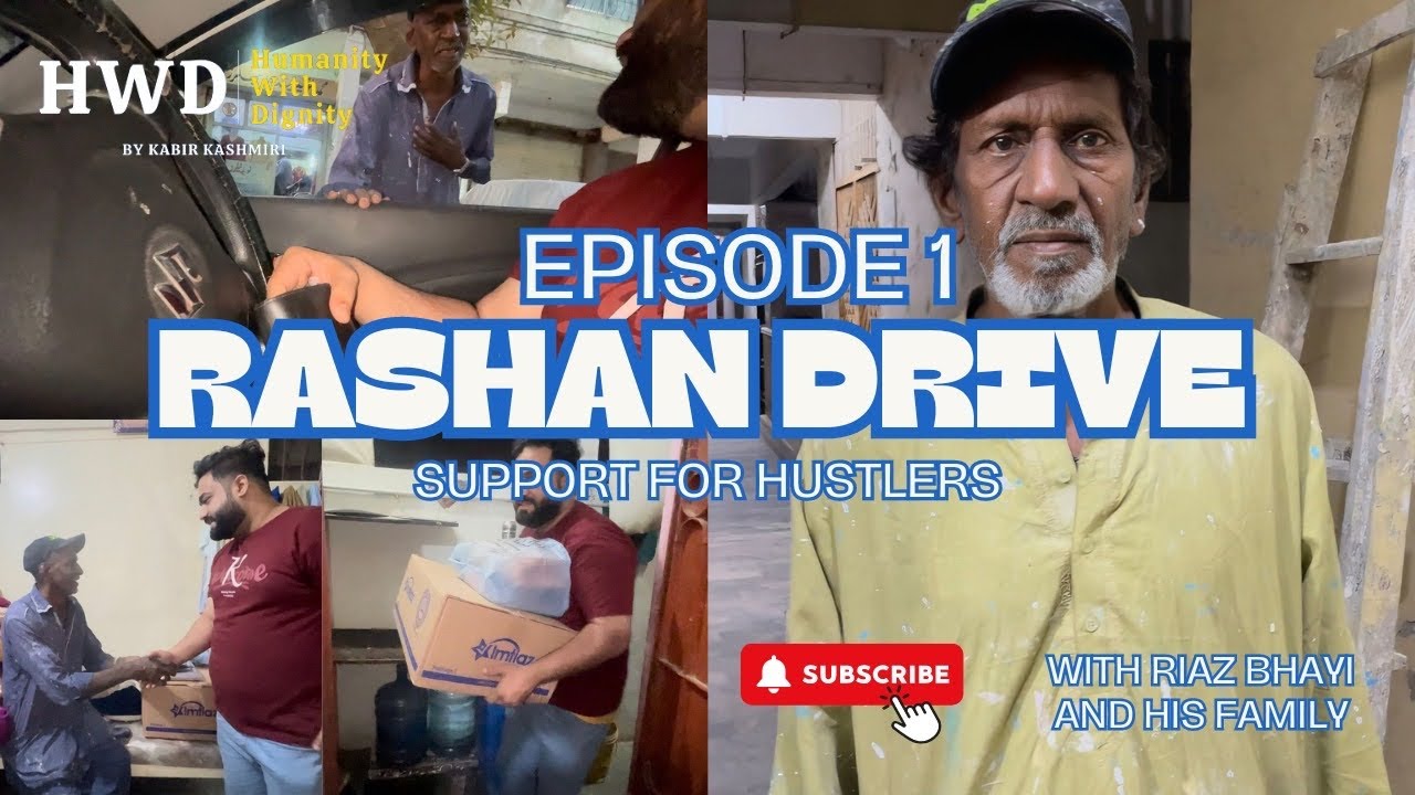 RASHAN DRIVE | HELPING PEOPLE IN RAMADAN | EPISODE 1 | HELPING HARD ...