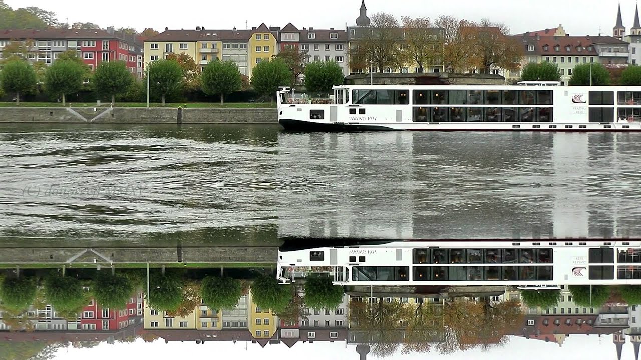 MS "Viking Vili" - FLusskreuzfahrtschiff zu Berg in Würzburg - YouTube