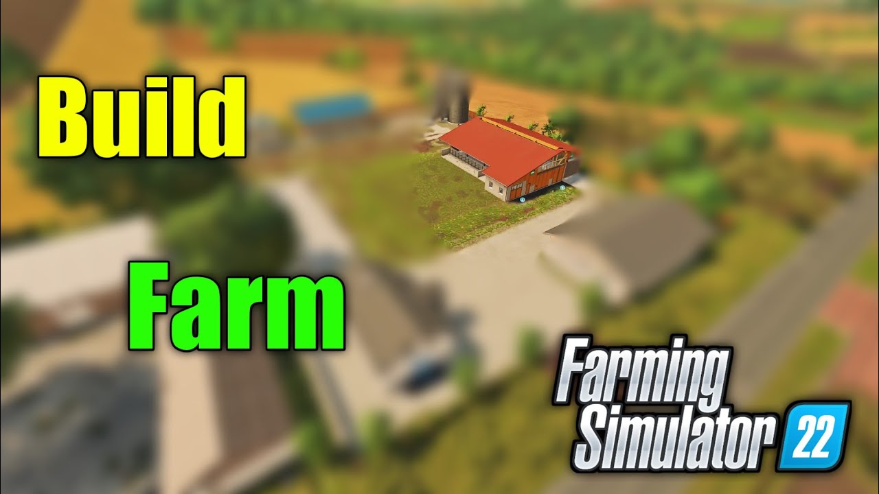[ FS22 ] BUILDING NEW FARM [PL] [TIMELAPSE] #build #farm - YouTube