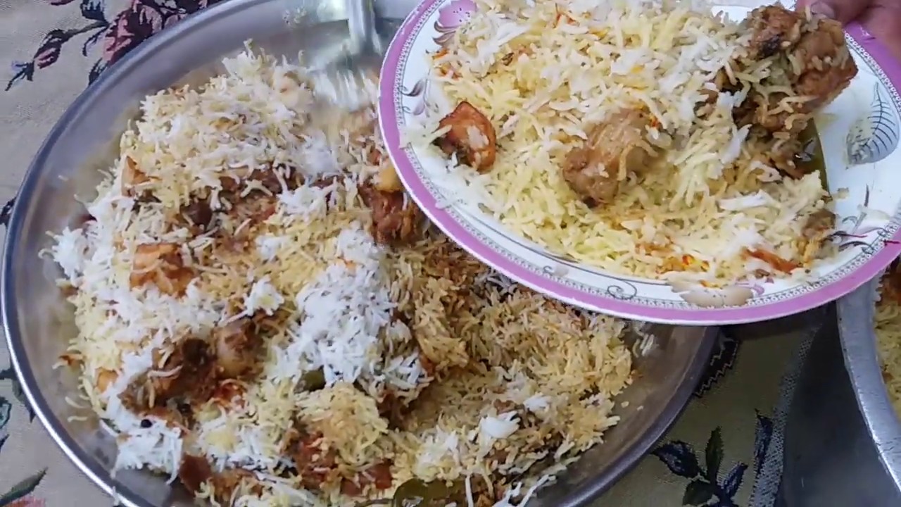 Pakistani Zafrani Chicken Biryani at Home - YouTube