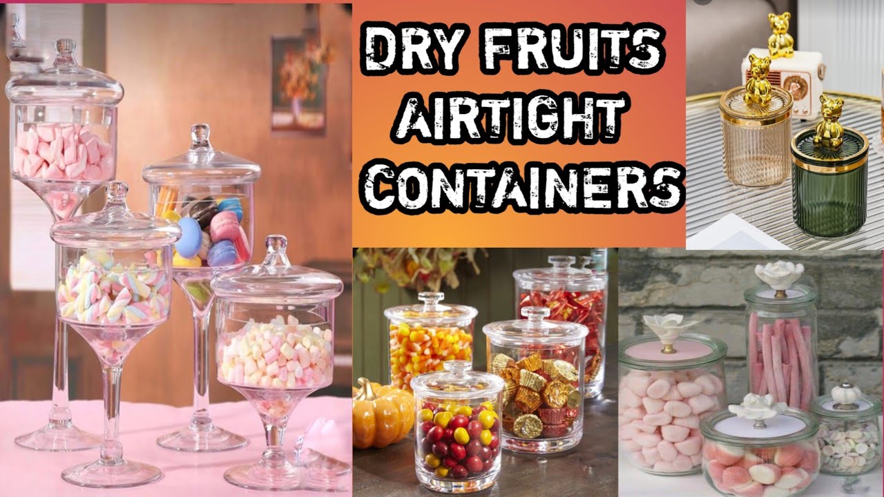 AIRTIGHT Dry Fruits Jars | AIRTIGHT Dry Fruits Box | DRY Fruit Tray ...