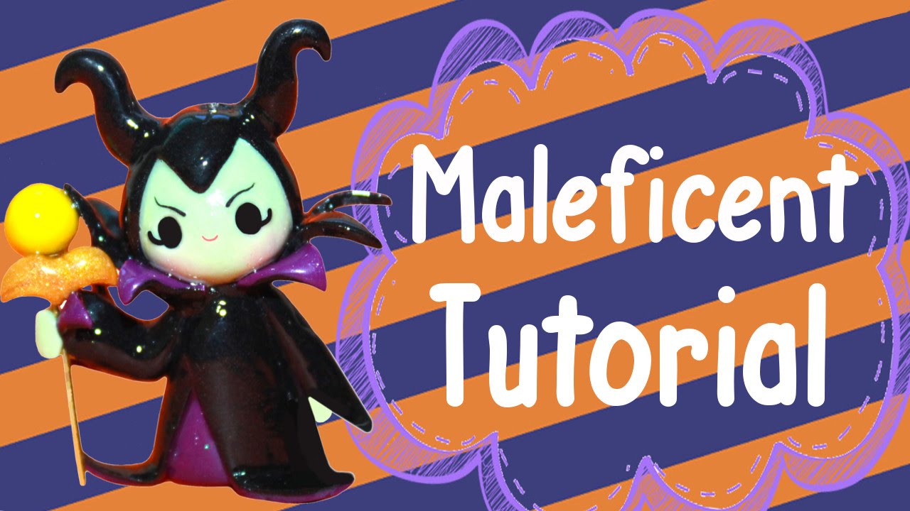 Maleficent Chibi | Polymer Clay Tutorial - YouTube