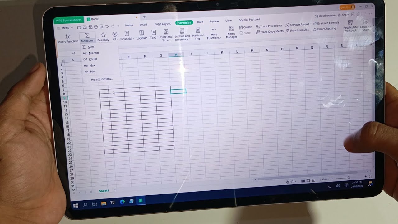 Riview WPS Office PC Level untuk tab Infinix xpad 20, Itel dan Redmi ...