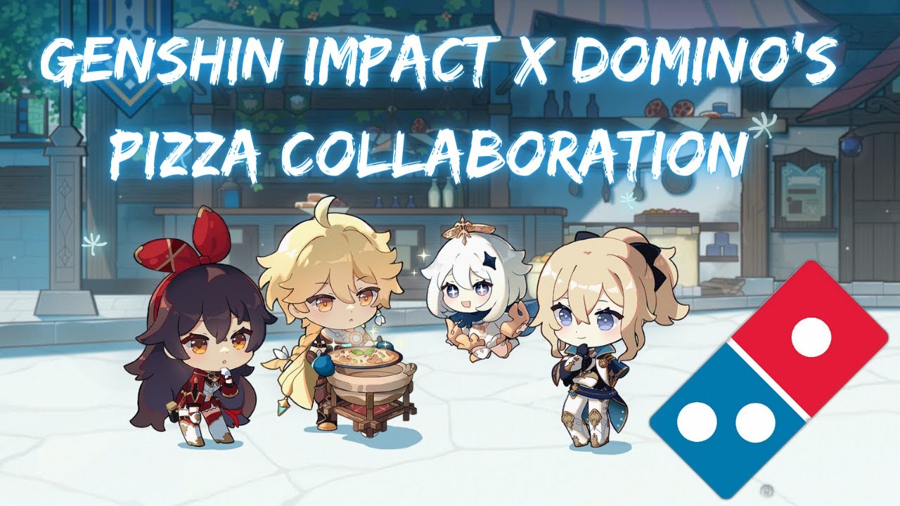Genshin Impact x Domino's Pizza Collaboration Event - YouTube