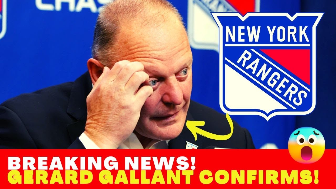 🚨 NYR - SAD NEWS! NOBODY EXPECTED THIS! NEW YORK RANGERS NEWS TODAY ...