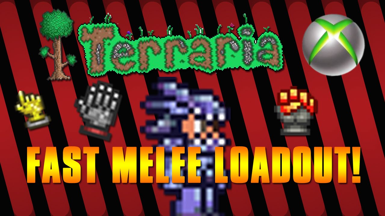 Terraria "FAST MELEE LOADOUT" Violent Modifiers (Xbox 360/Xbox One/Ps4 ...