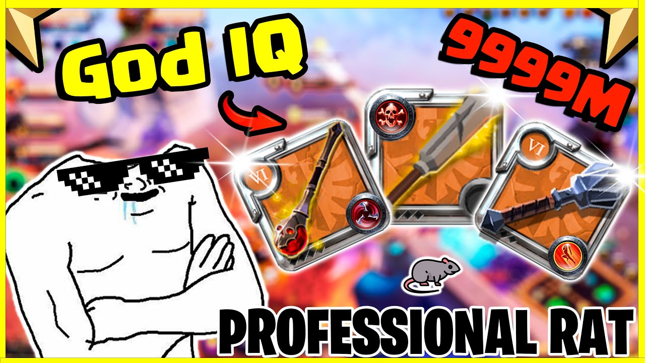 🐀¿DO I BECOME A SMART RAT?🐀| PROFESSIONAL RAT | Albion Online | Ep45 ...