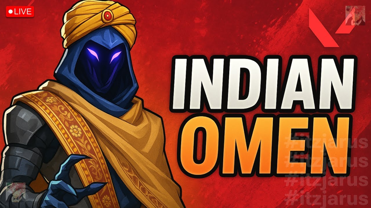 🔥Indian Omen Is Here | Valorant /w You Guys | !earn !giveaway !vnpl # ...