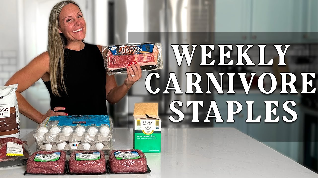 Carnivore Staples I Eat Every Single Week - YouTube