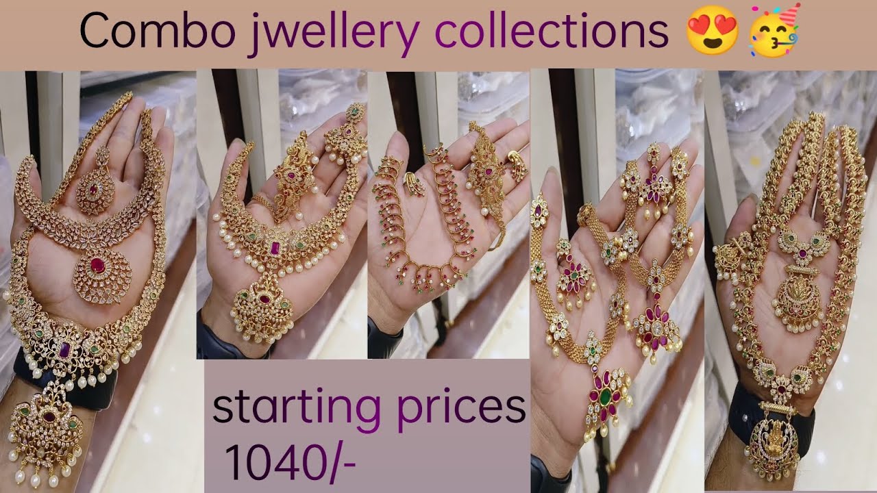 combo jwellery collections 😍🥳|| New collections available|| for order ...