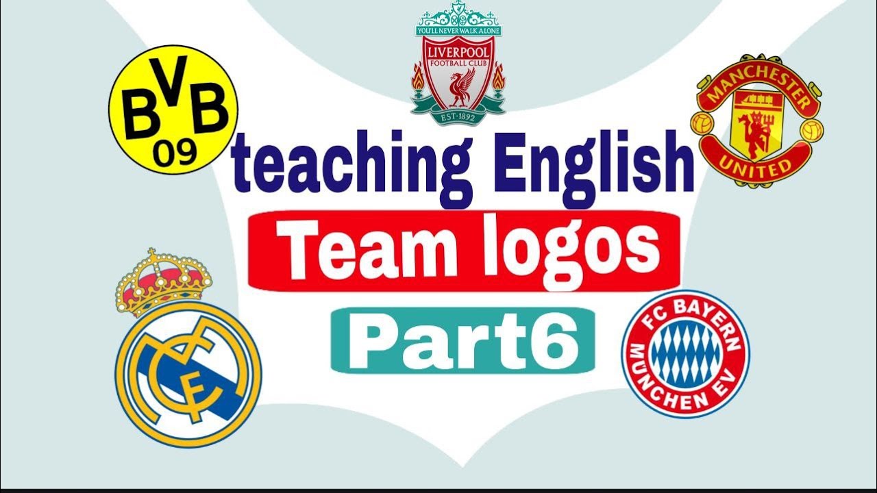 Famous Sports Club Logos in English: Learn Team Names and Logos ...