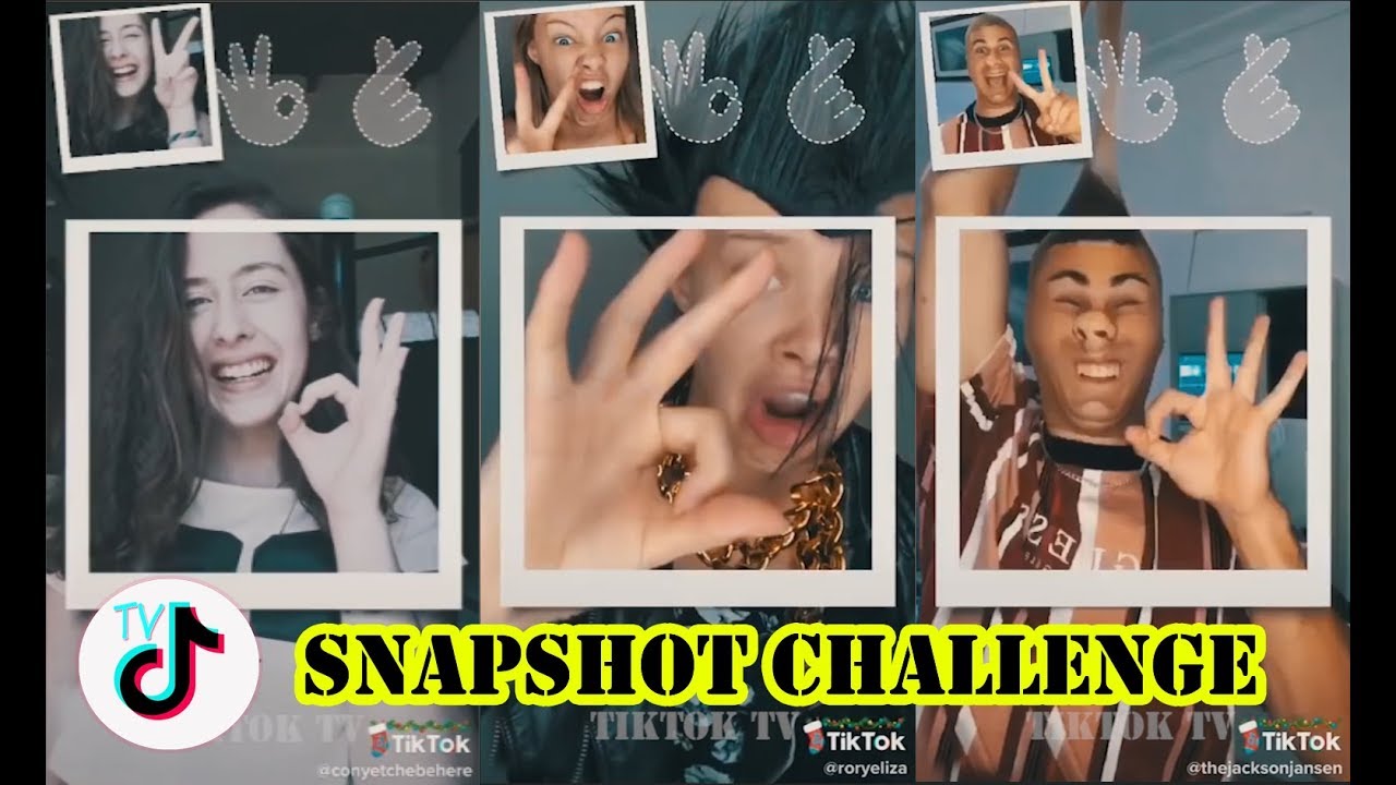 Snapshot Challenge TikTok videos Compilation - YouTube