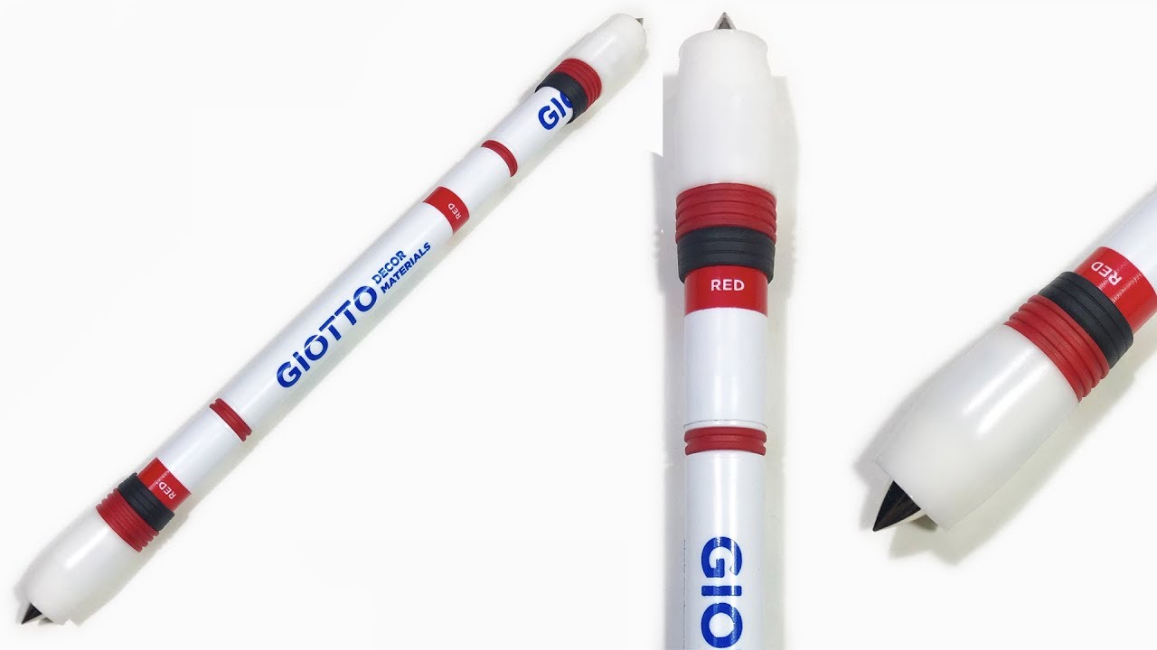 White Ivan Giotto Mod | Red color. Test and close look - YouTube