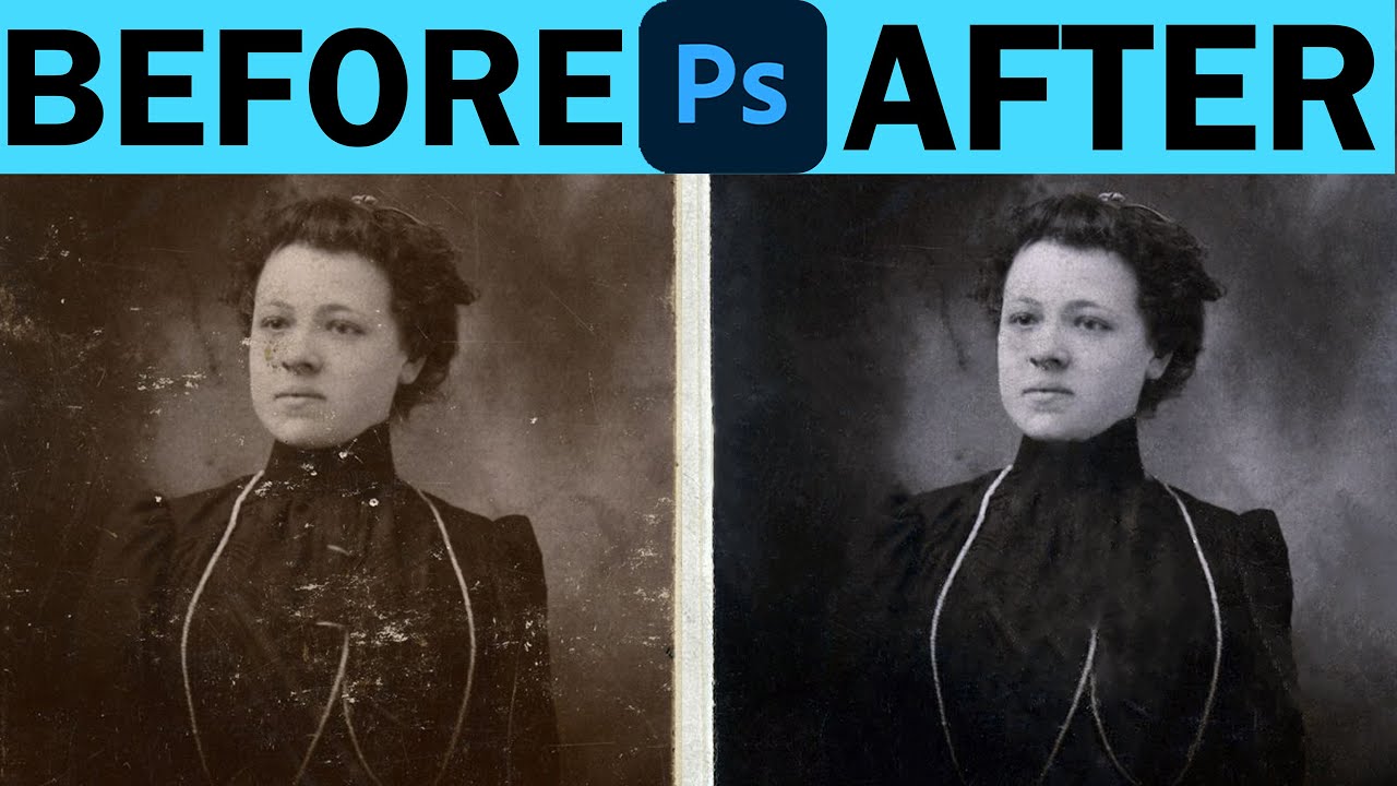 How To Retouch Old Photos In Photoshop | Use Content-Aware Fill ...