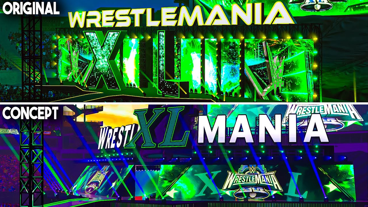 WWE 2K24: This Concept WrestleMania Arena Look Better Than Original ...