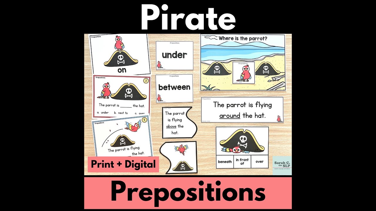 Pirate Prepositions and Spatial Concepts for Grammar and Language for ...