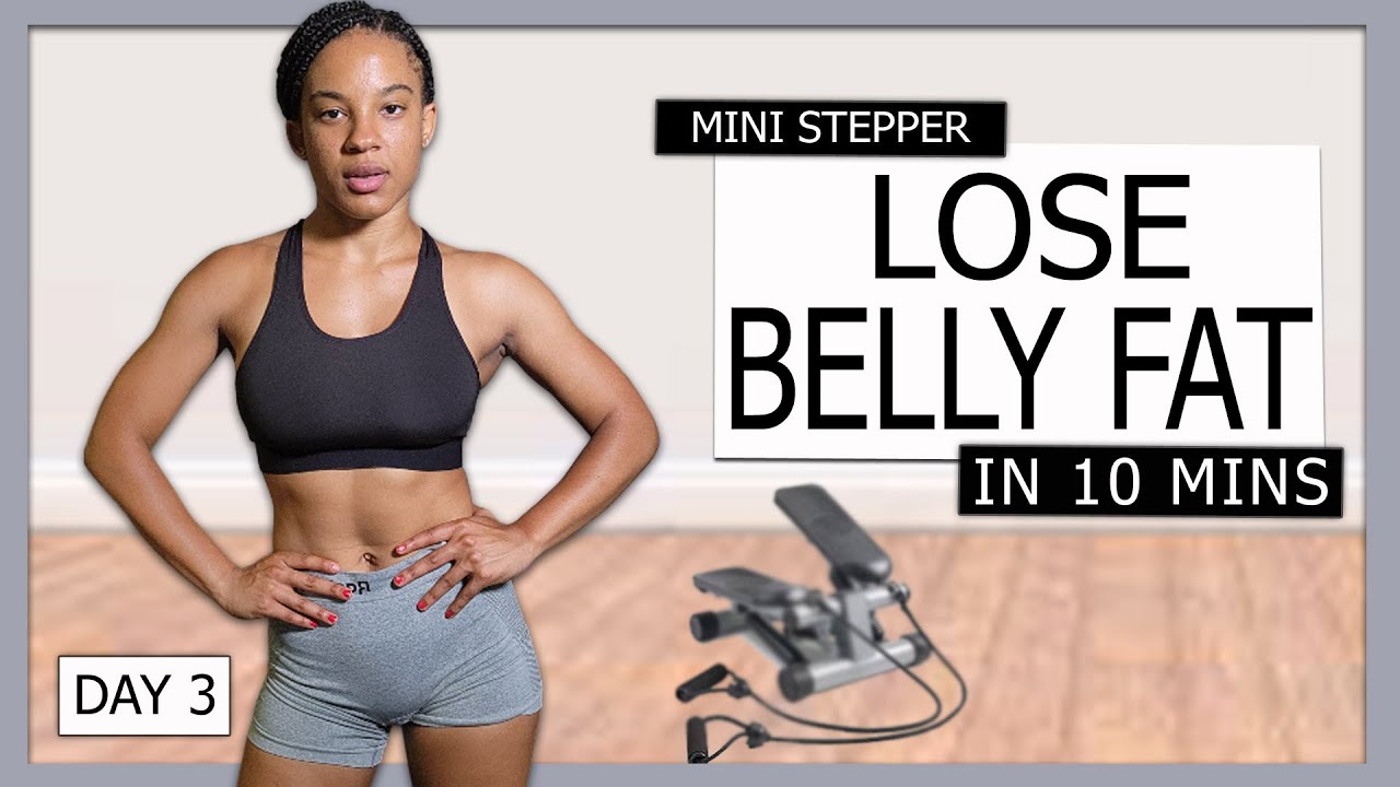 10 Min Extreme Fat Burning Workout Lose Belly Fat At Home Workout With Mini Stepper 2024 - YouTube
