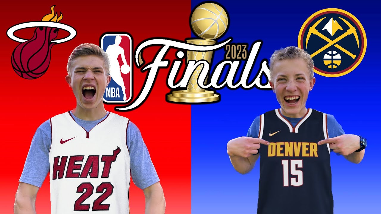 Heat vs Nuggets NBA FINALS Mini Game Challenges! - YouTube