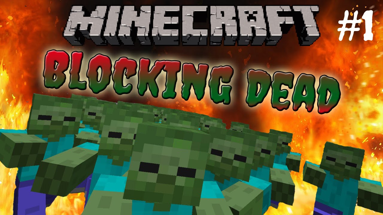 Minecraft Blocking Dead ( #1 ) ZO VEEL ZOMBIES - YouTube