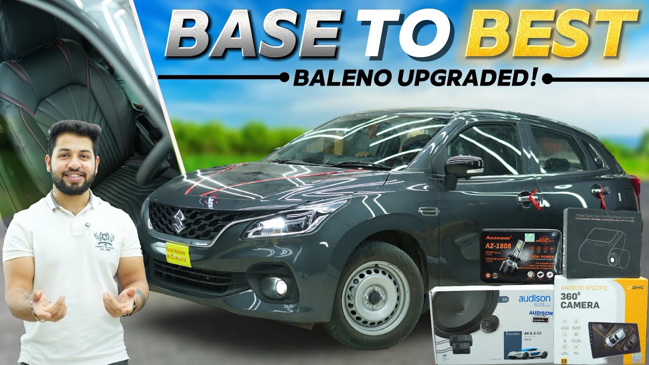 BALENO SIGMA BASE TO TOP🔥 | Baleno Accessories in Indore | Best Sound ...