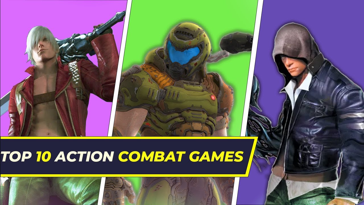 10 Action Combat Games For Hardcore Gamers 💪🏽 | Hindi - YouTube
