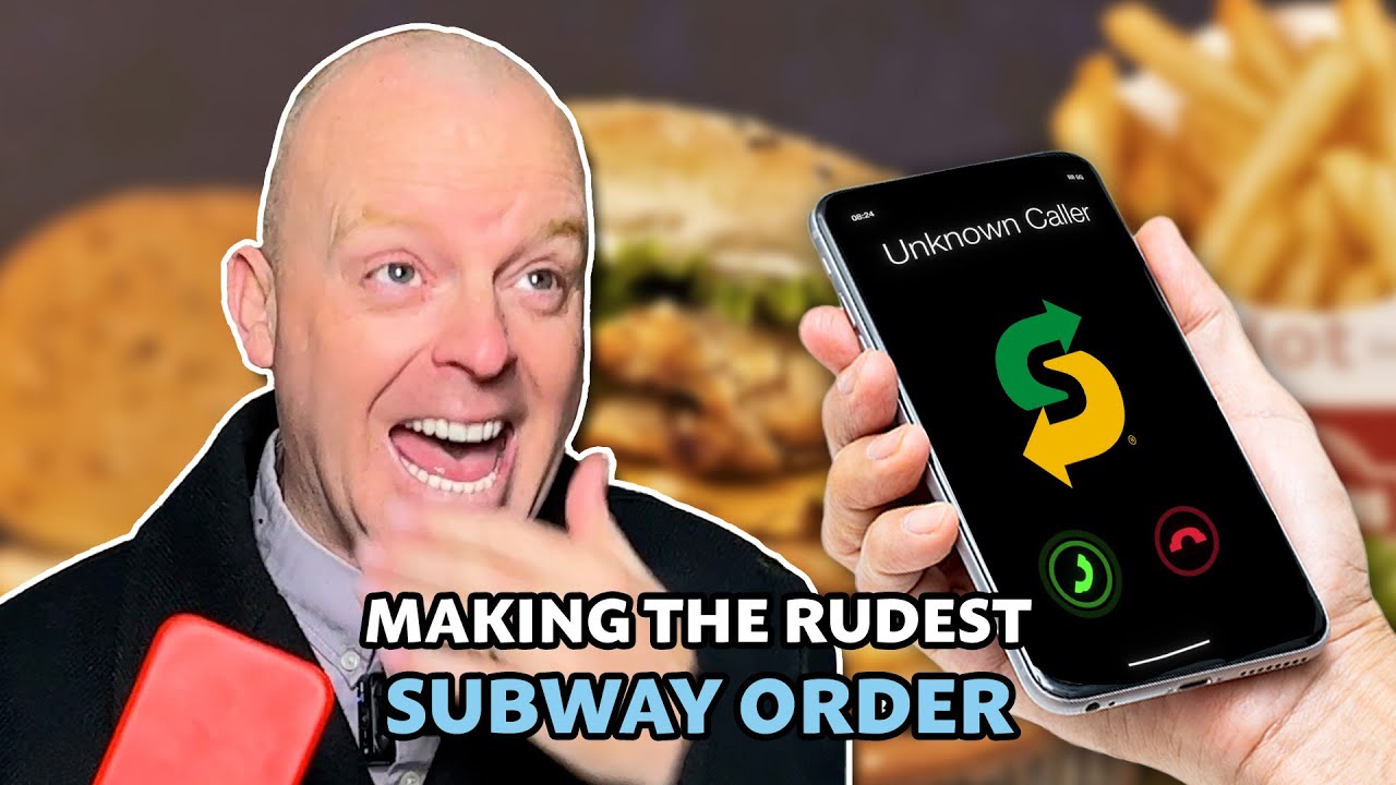Making The Rudest Subway Order - YouTube