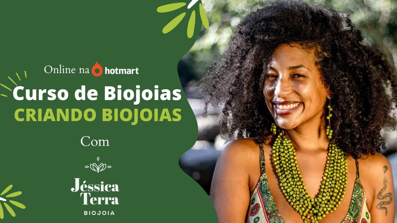 Curso de Biojoias passo a passo - Criando Biojoias com Jéssica Terra - YouTube