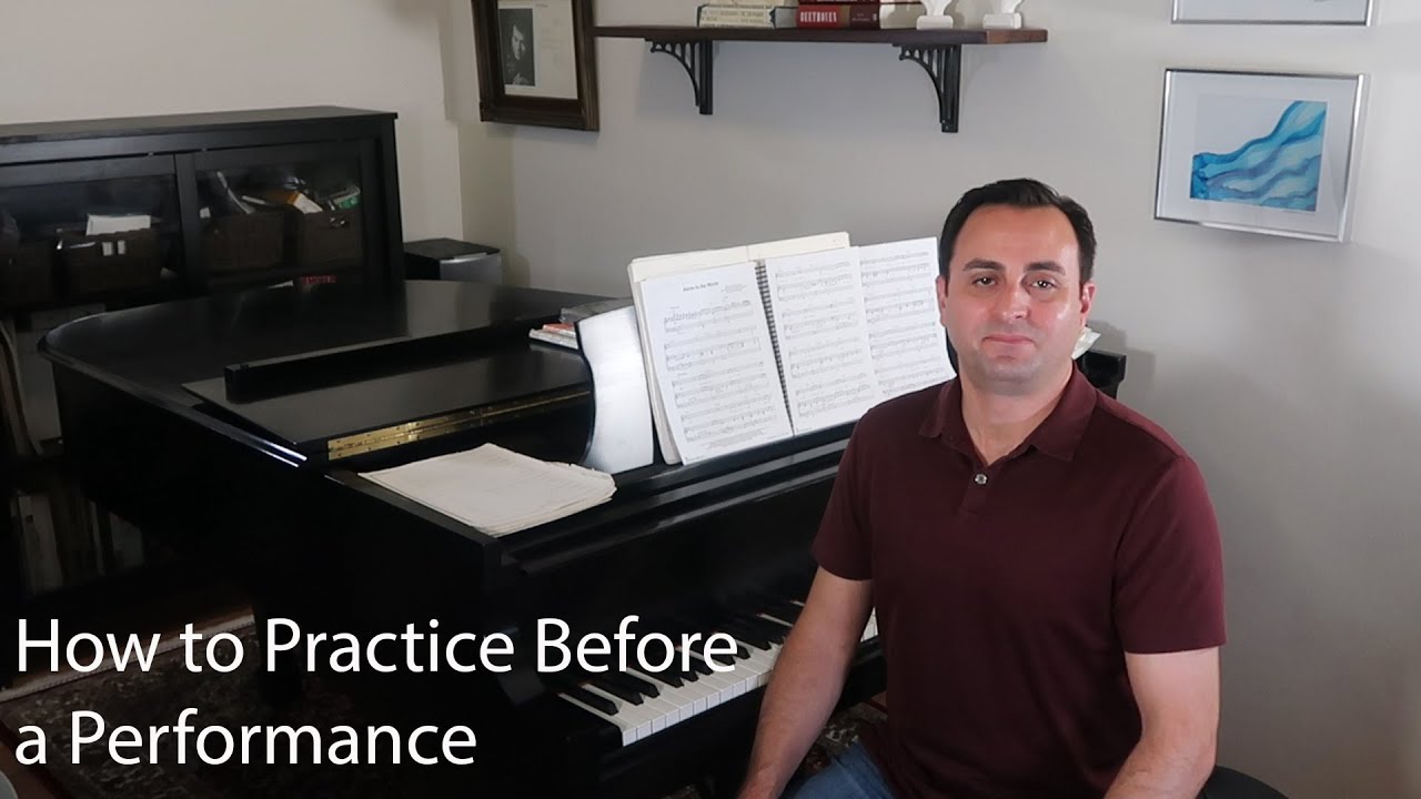 How to Practice Before a Performance - YouTube