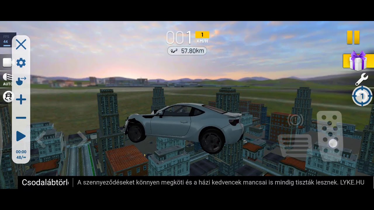Extreme Car Driving Simulator with auto clicker -- very buggy - YouTube