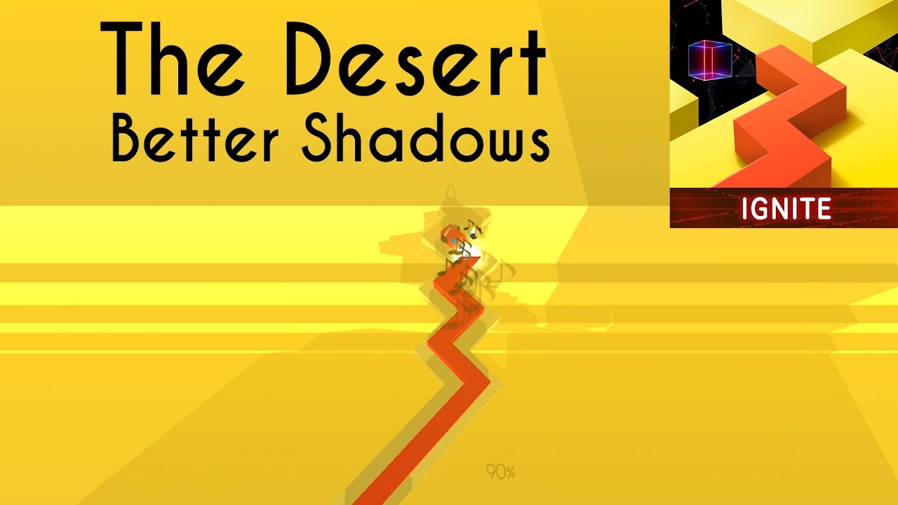 Dancing Line - The Desert (Extra Shadows) - YouTube