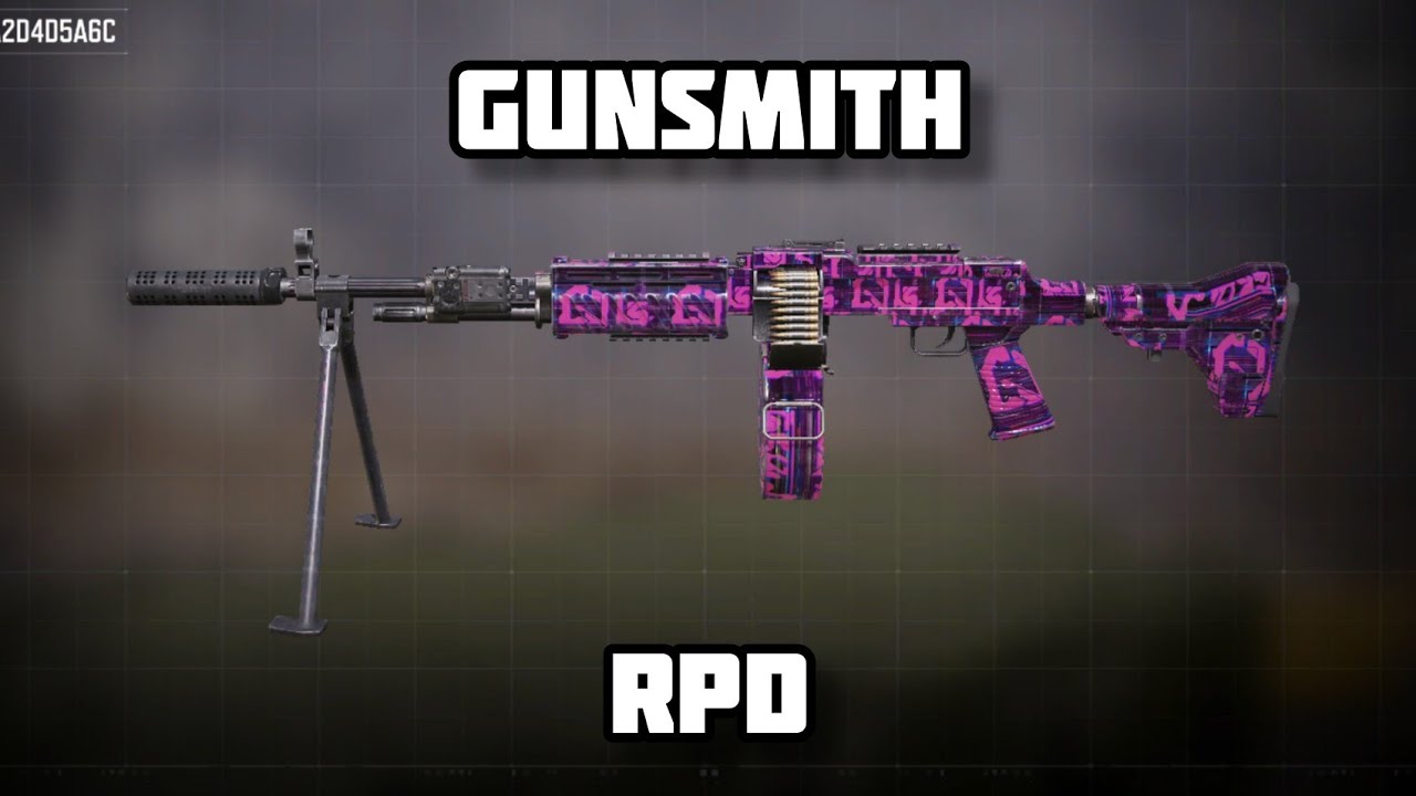 RPD – Classic LMG for Noob Spray 😂 | COD Mobile Loadout & Gameplay ...