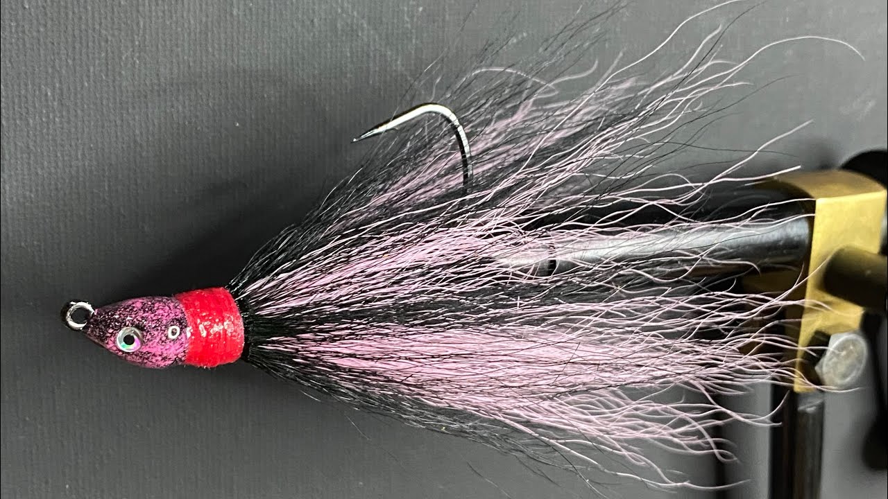 Thursday night jig tying session! New head colors! - YouTube