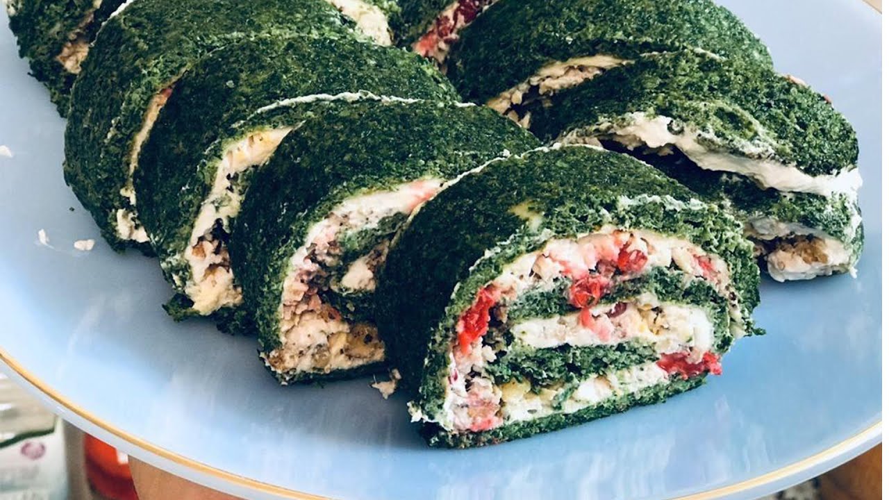 vegetable chicken roll recipe -Yummy Vegetable Roll - 野菜チキンロールレシピدستور ...