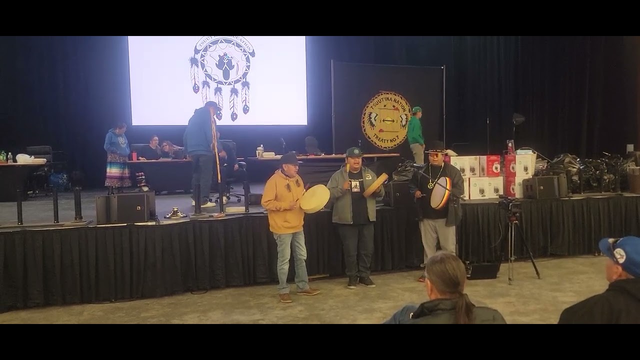 Mountian Cree Hand Drum Contest Grey Eagle May 3, 2024 - YouTube