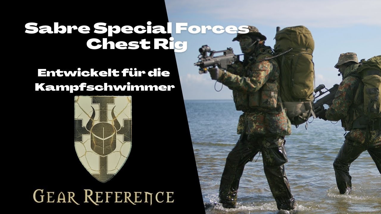 🇩🇪 Sabre Special Forces Chest Rig | Dienstlich geliefert an die ...
