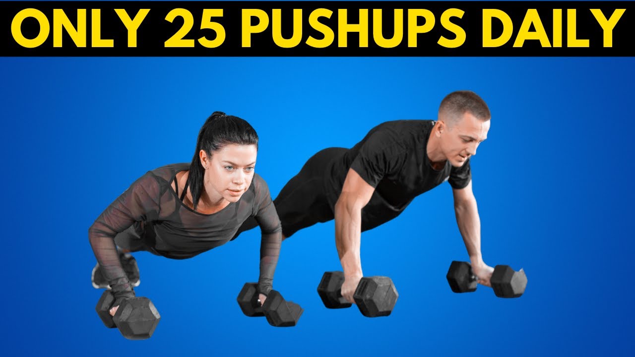 How Doing 25 Pushups a Day Will Change Your Body - YouTube