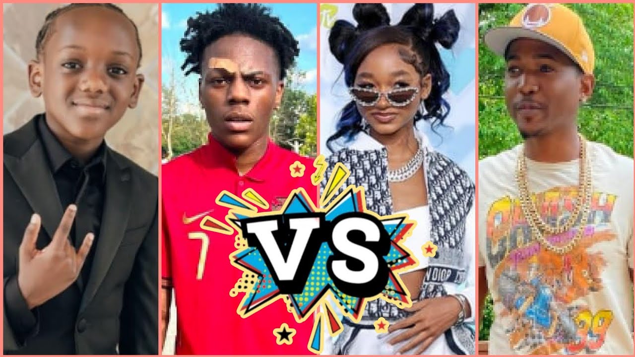 Reggie Washington VS IShowSpeed VS Super Siah (Beam Squad) VS That Girl ...