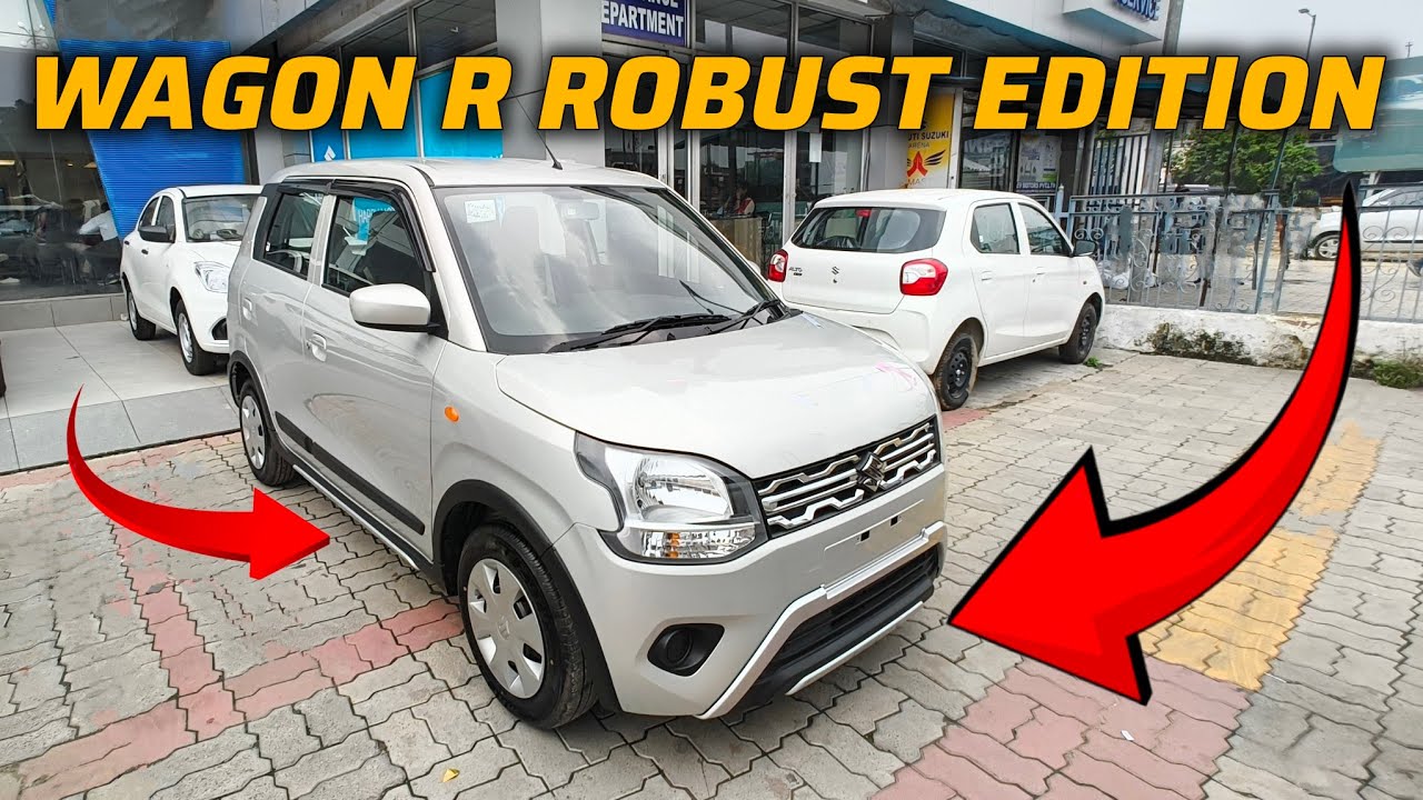 Maruti Suzuki Wagon R ROBUST EDITION Package full details in Real-life 🦚 - YouTube