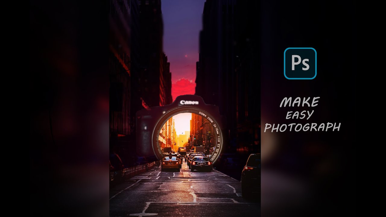 Photoshop Tutorial 03 (Camera Road)😲 - YouTube