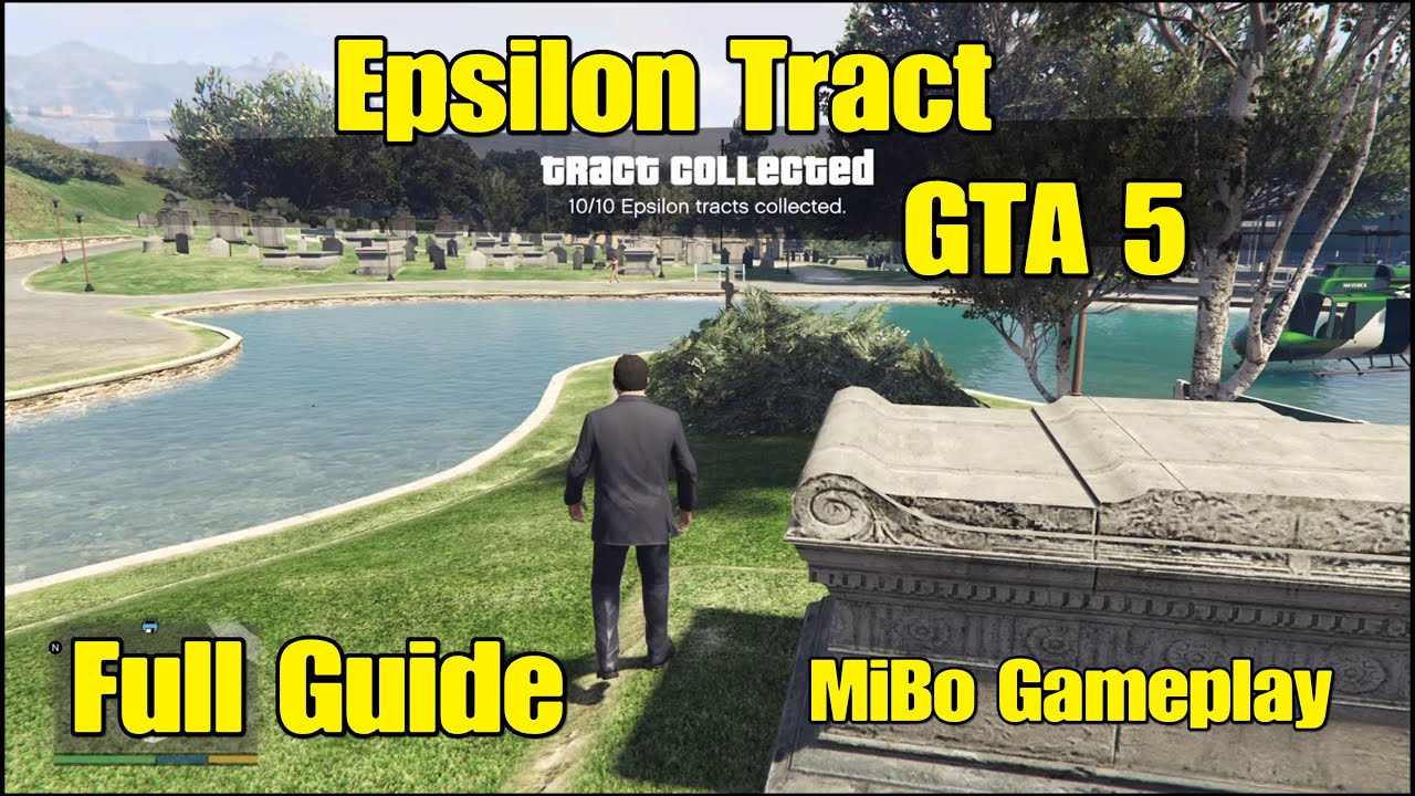 GTA 5 Epsilon Tract Full Guide | MiBo GAMEPLAY PS5 - YouTube