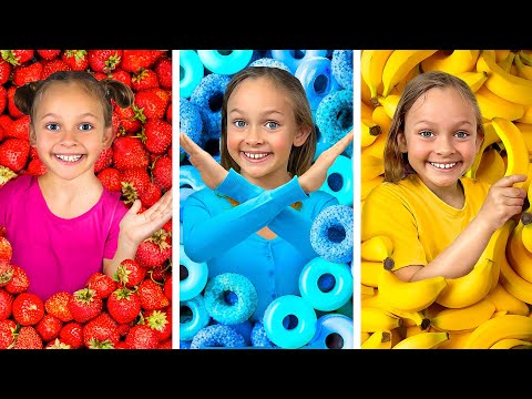 Yes fruits no sweets | Maya and Mary Kids Songs