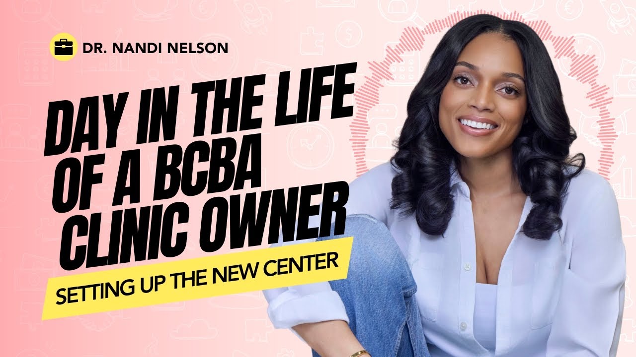 Day in the Life of a BCBA Clinic Owner: Setting up the new center - YouTube