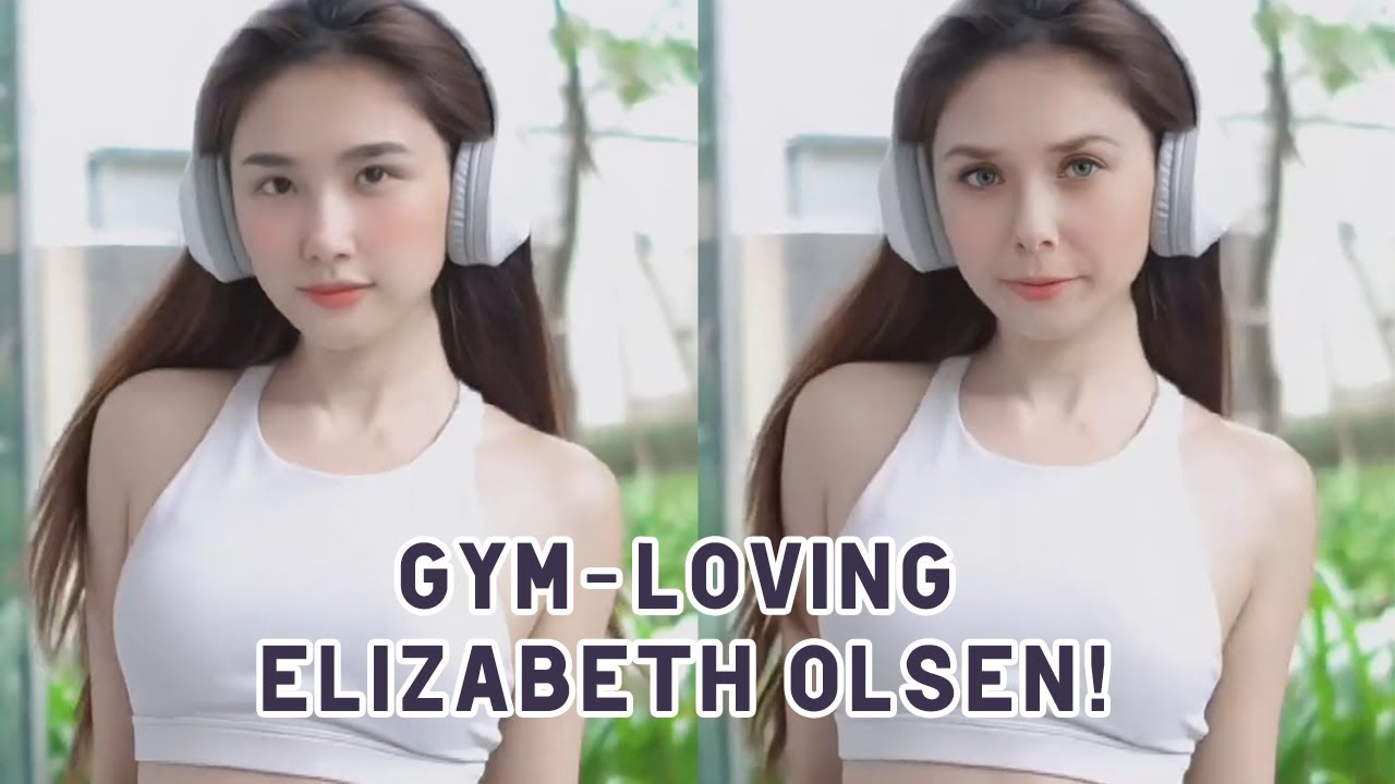 Elizabeth Olsen's Hot Trending Dancing Show At The Gym - The Best Swap Face Tool - YouTube