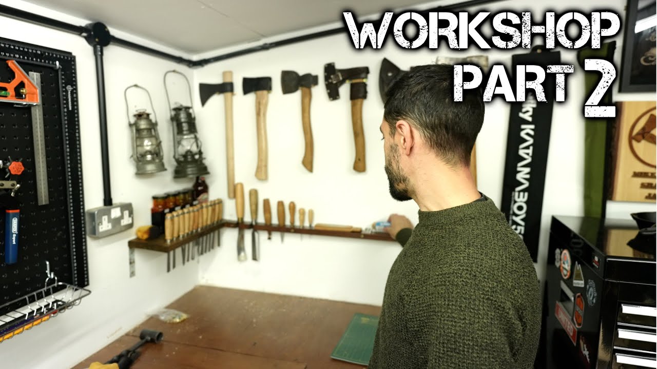 Building Workshop Tool Storage (PART 2: Workshop Build) - YouTube