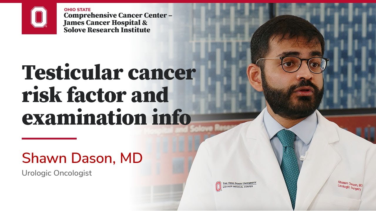 How testicular cancer risk factor and examination information saves lives