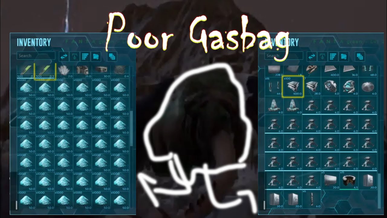 Ark Official PvP | Kidnapping AHAM's Gasbag | Ez TEK fob mats - YouTube
