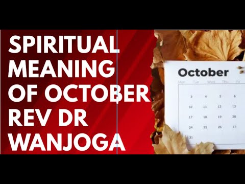 SPIRITUAL MEANING OF OCTOBER - YouTube
