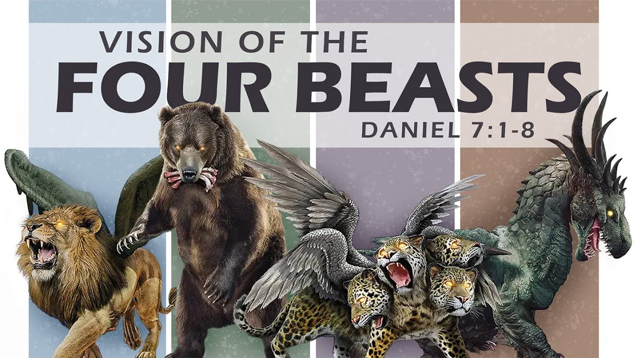 Vision of the Four Beasts | Daniel 7:1-8 - YouTube